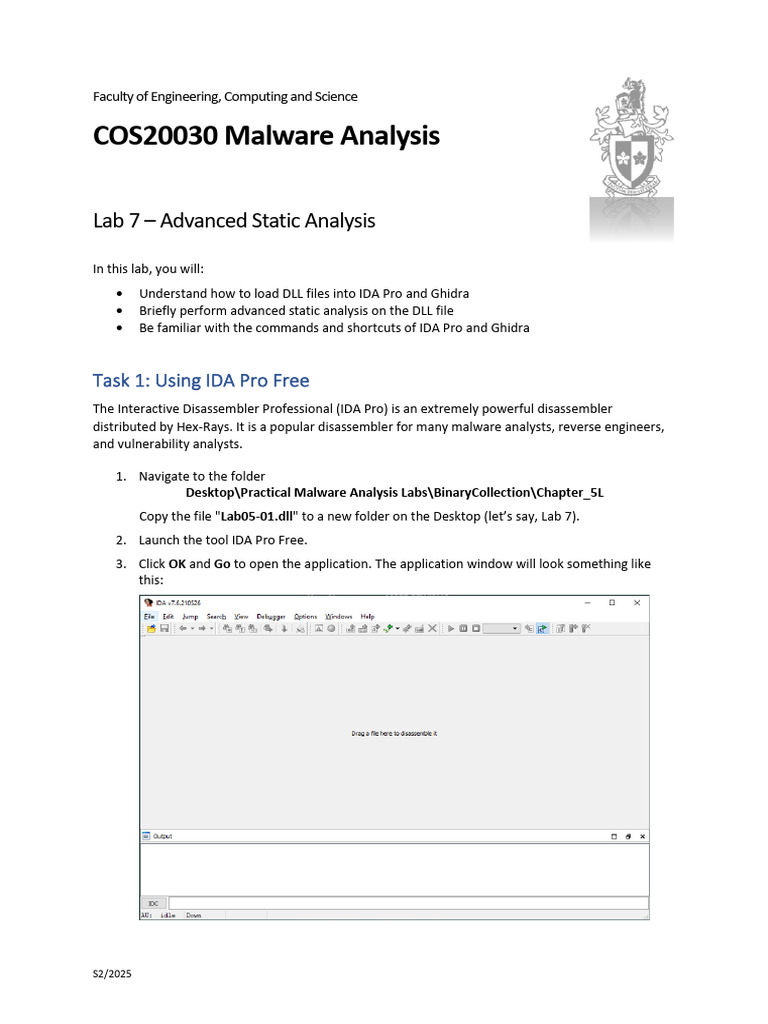 Lab 7 Manual | PDF | Pointer (Computer Programming) | Computing