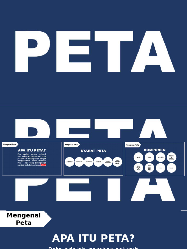 Memahami Legenda Peta | PDF
