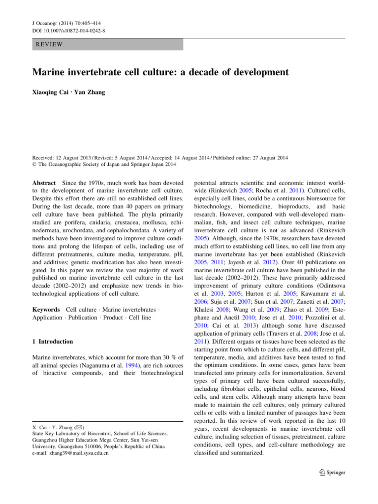 Cultivo Celular | PDF | Cell Biology | Life Sciences