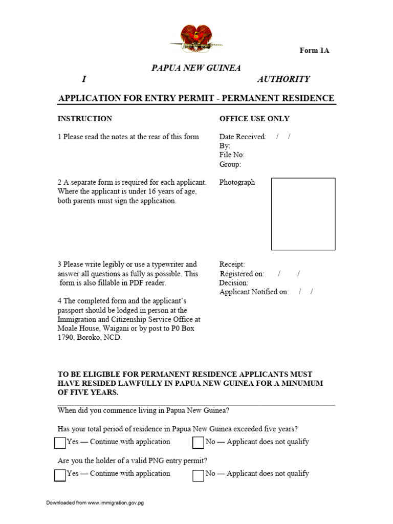 Visa File 9632655 Post File 8764877 Permanent Residency Application ...