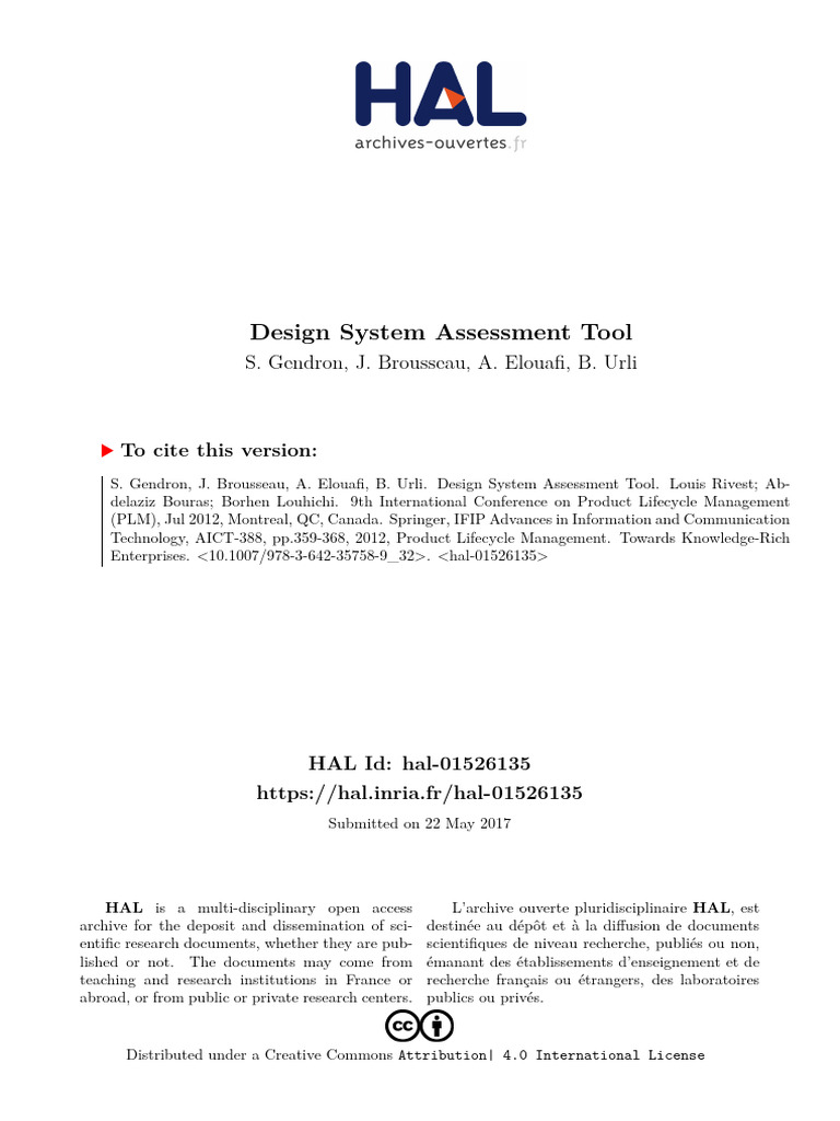 Design Assessent System Tool | PDF | Survey Methodology | Evaluation