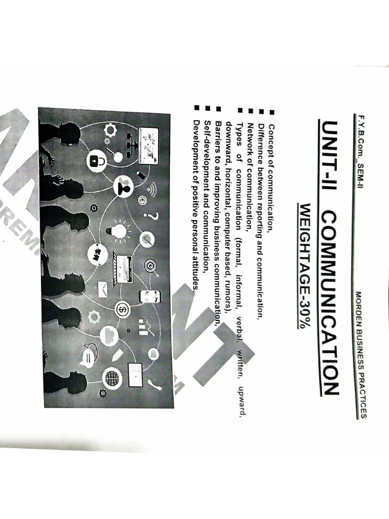 MBP 2 B.com Sem 2 | PDF