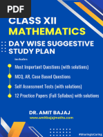 Class 12 Probability Formula Sheet | PDF