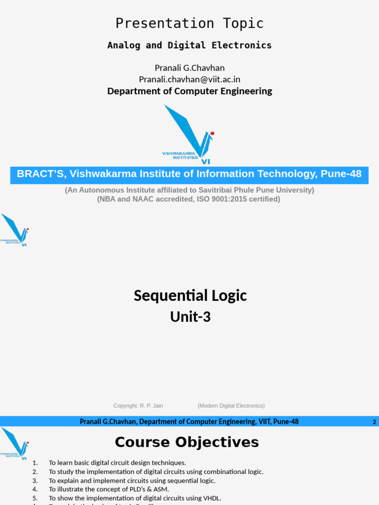 ADE(Unit-3) | PDF | Logic Gate | Electronic Circuits
