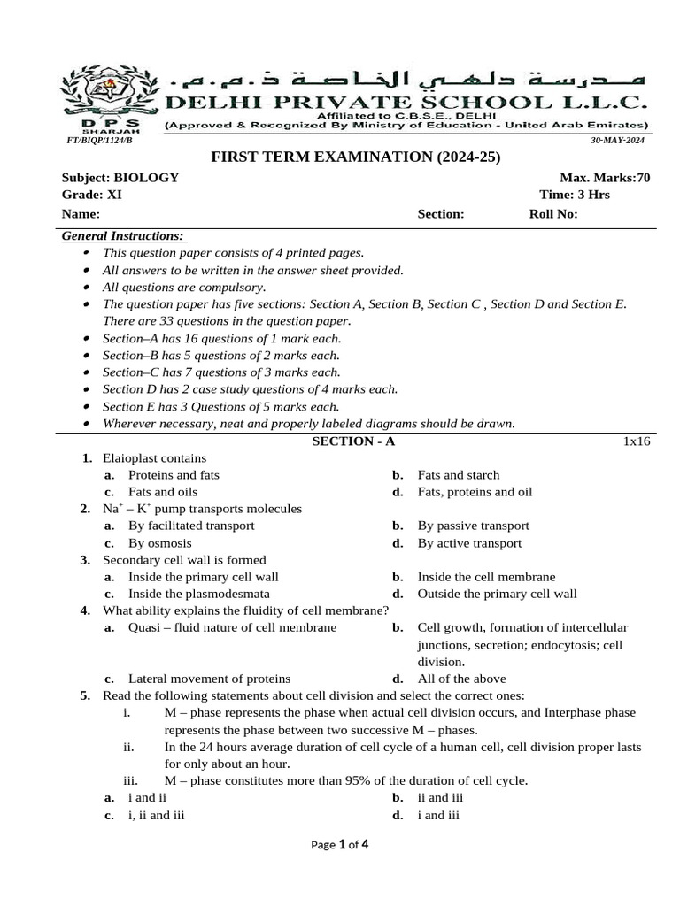 FT-GR11-BIOQP-SET2_72613 | PDF | Mitosis | Meiosis