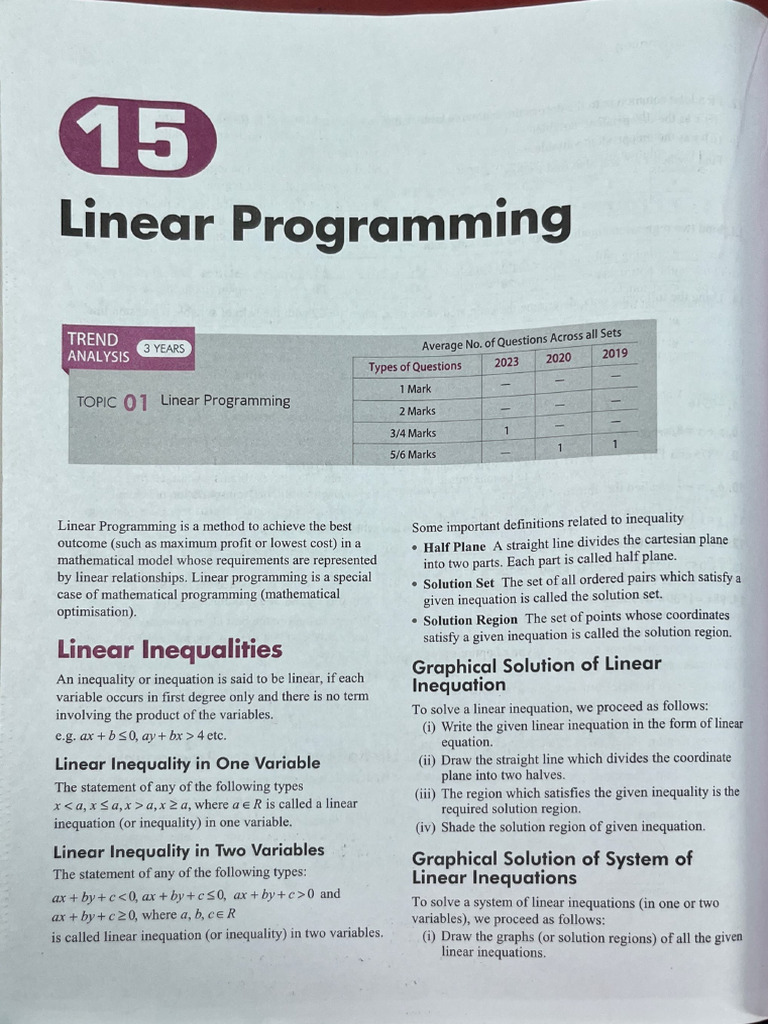LPP PYQs | PDF | Mathematical Optimization | Linear Programming
