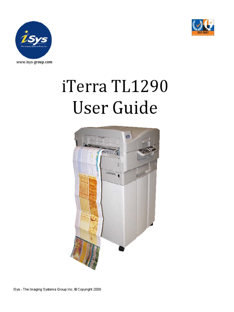 Iterra TL1290 User Guide | PDF | Ac Power Plugs And Sockets | Printer ...