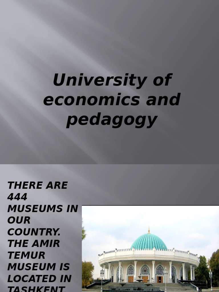 Amir Temur Muzeyi | PDF