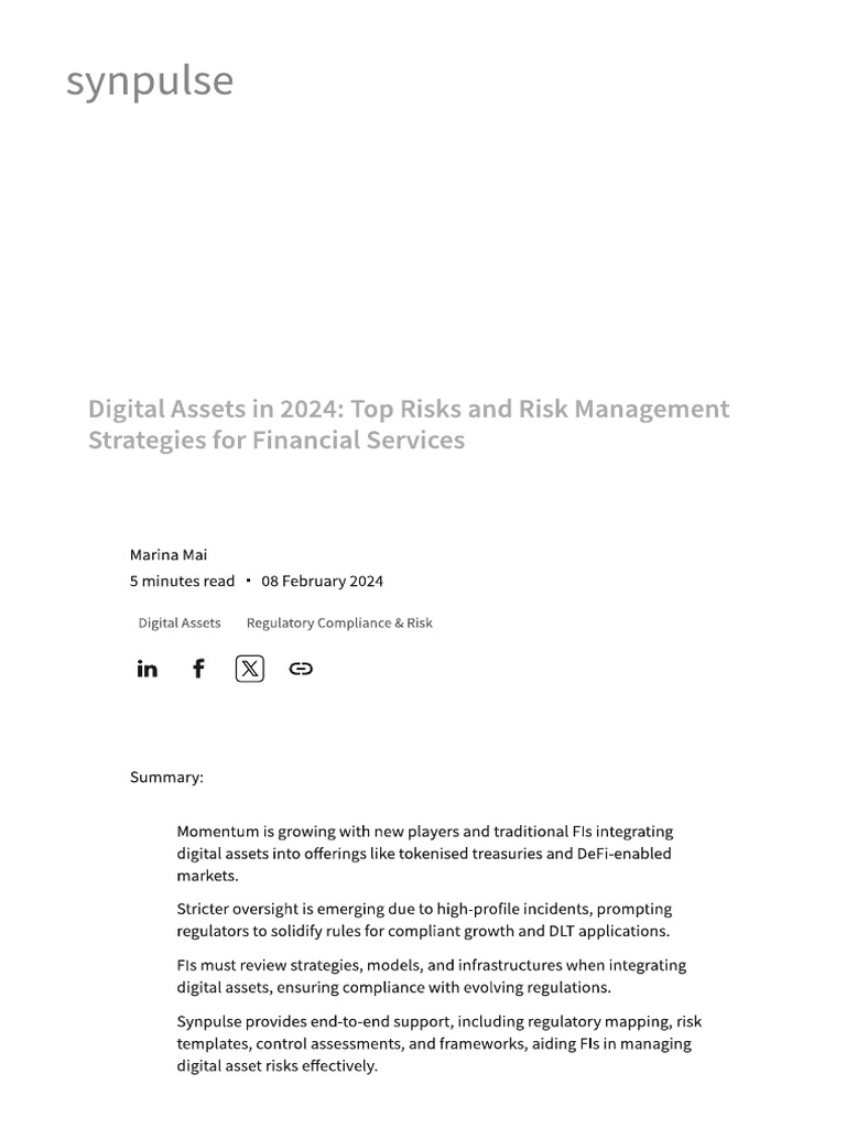 Digital Assets in 202 | PDF