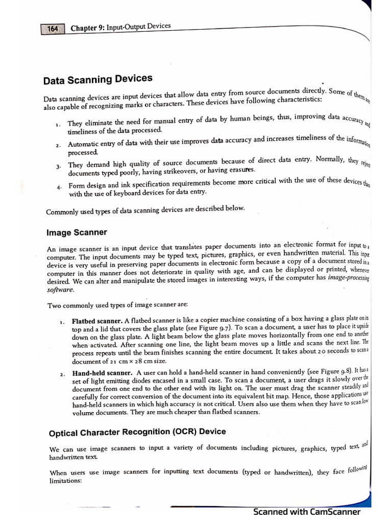 Scanning Device | PDF