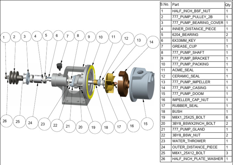 f375777 Pump Assembly Exploded | PDF