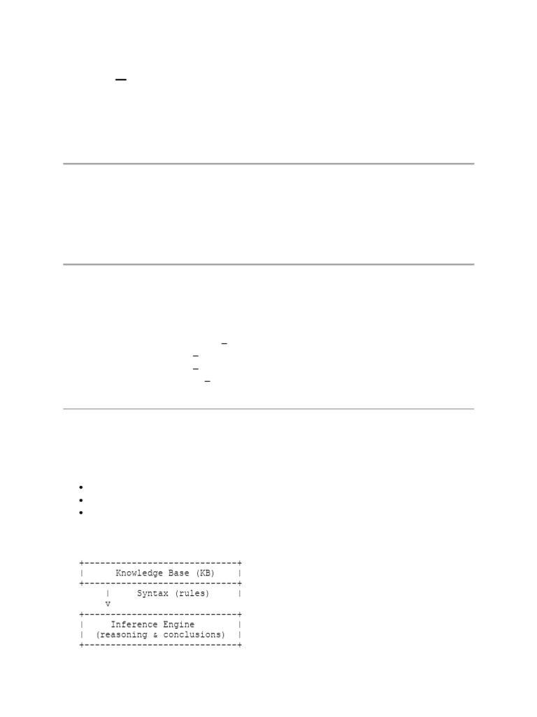 Fai Notes 4 Unit | PDF | Knowledge Representation And Reasoning | First ...