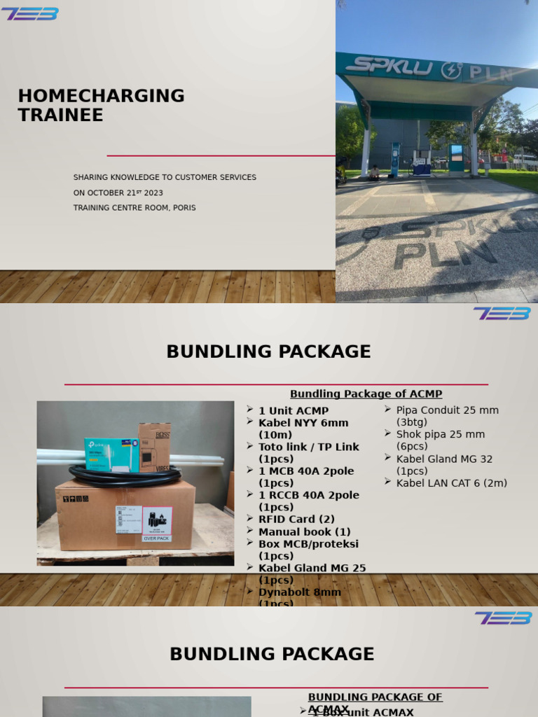 Home Charging Training Bundling Packages | PDF