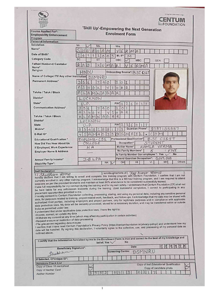 Shubham Verma | PDF