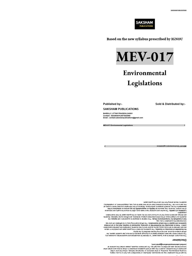 MEV-017 GP EM - Booklet | PDF | Territorial Waters | Genetically Modified Organism