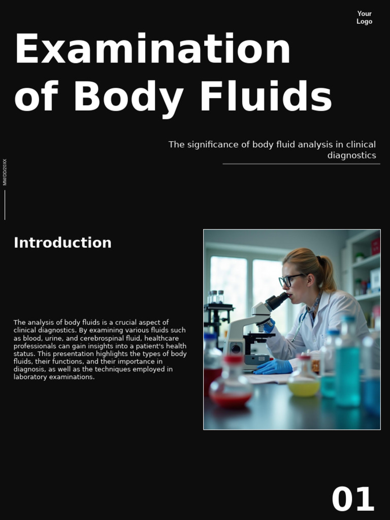 Examination of Body Fluids | PDF | Medical Diagnosis | Medicine