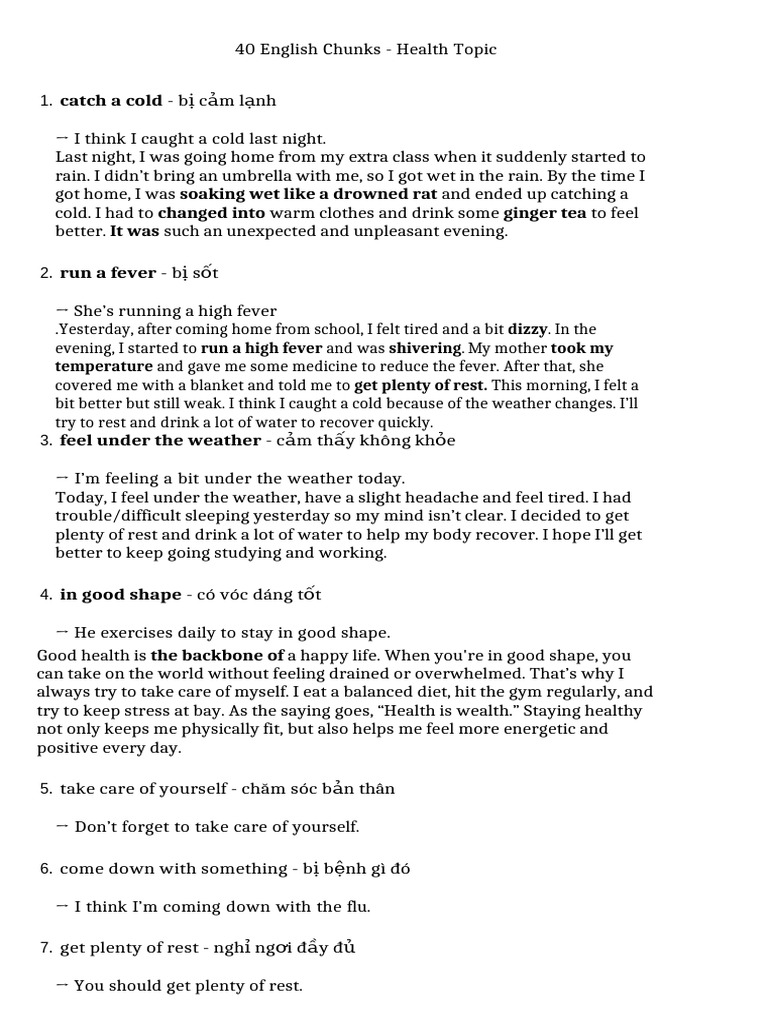 40_English_Chunks_Health | PDF