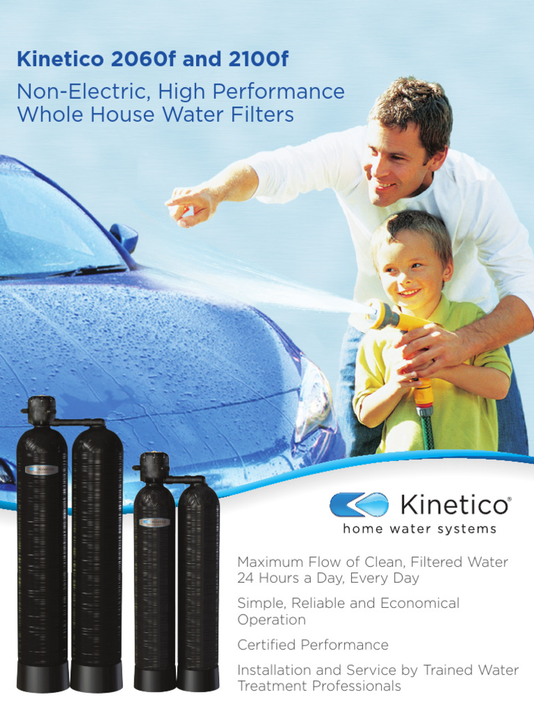 Kinetico 2060f & 2100f Water Filters | PDF | Water | Filtration