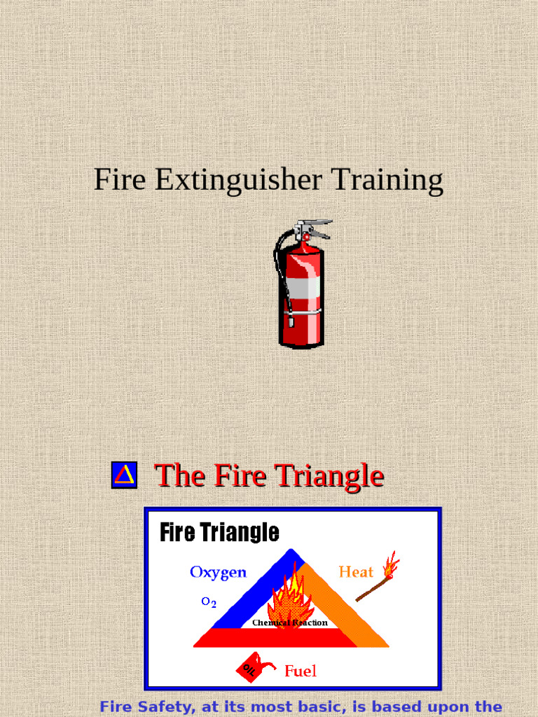 Fire Extinguisher Training Guide | PDF | Fires | Combustion