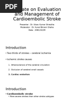 PFO Stroke Risk Assessment Tools | PDF | Stroke | Cardiovascular System