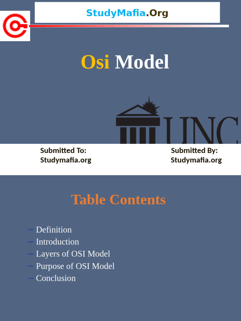 osi-model | PDF | Osi Model | Computer Network
