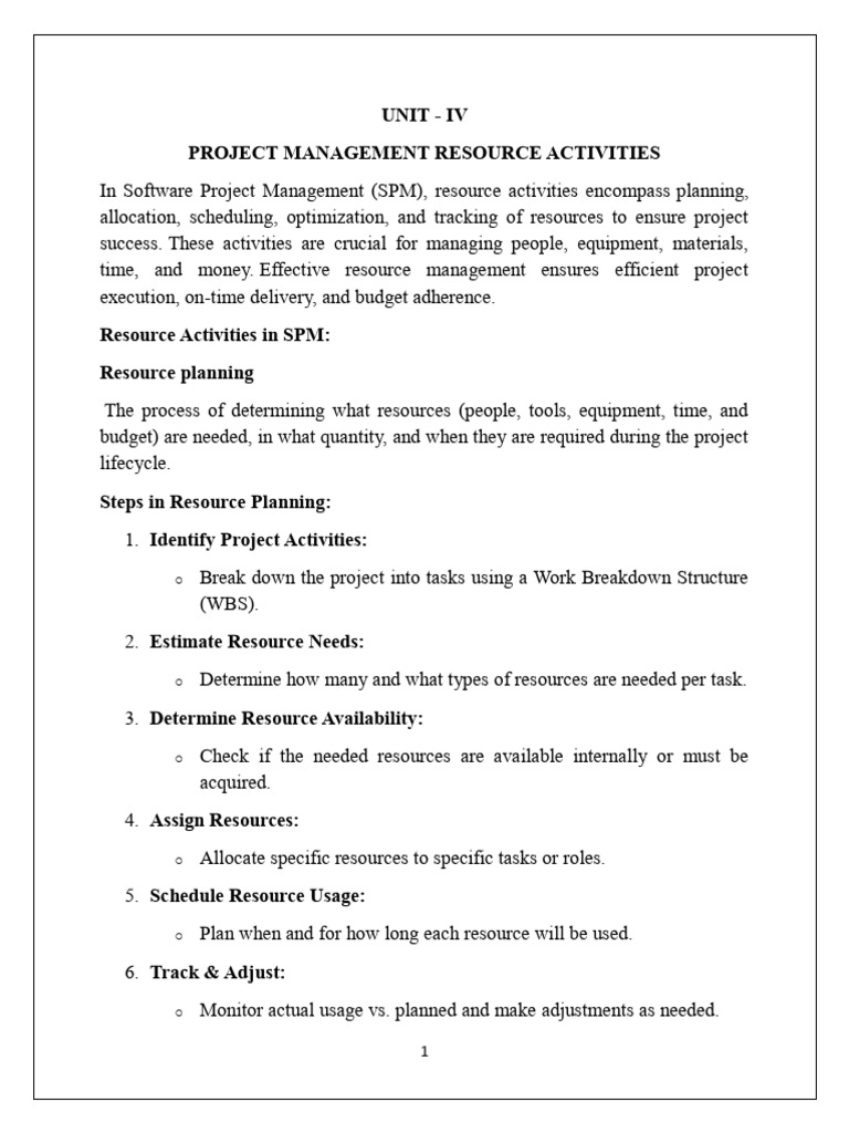 Unit 4 Final PDF | PDF | Risk | Project Management