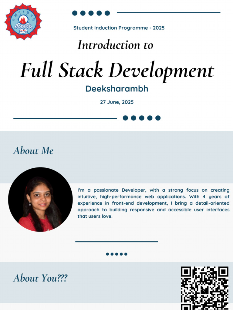 Introduction to Full Stack Development | PDF