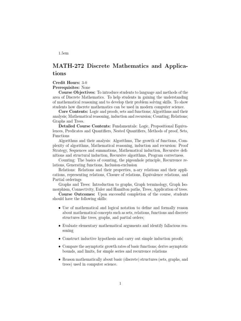 Lecture Notes Discrete Mathematics-16 251113 090015 | PDF | Mathematics ...