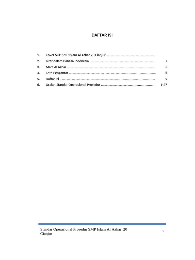 Daftar Isi | PDF