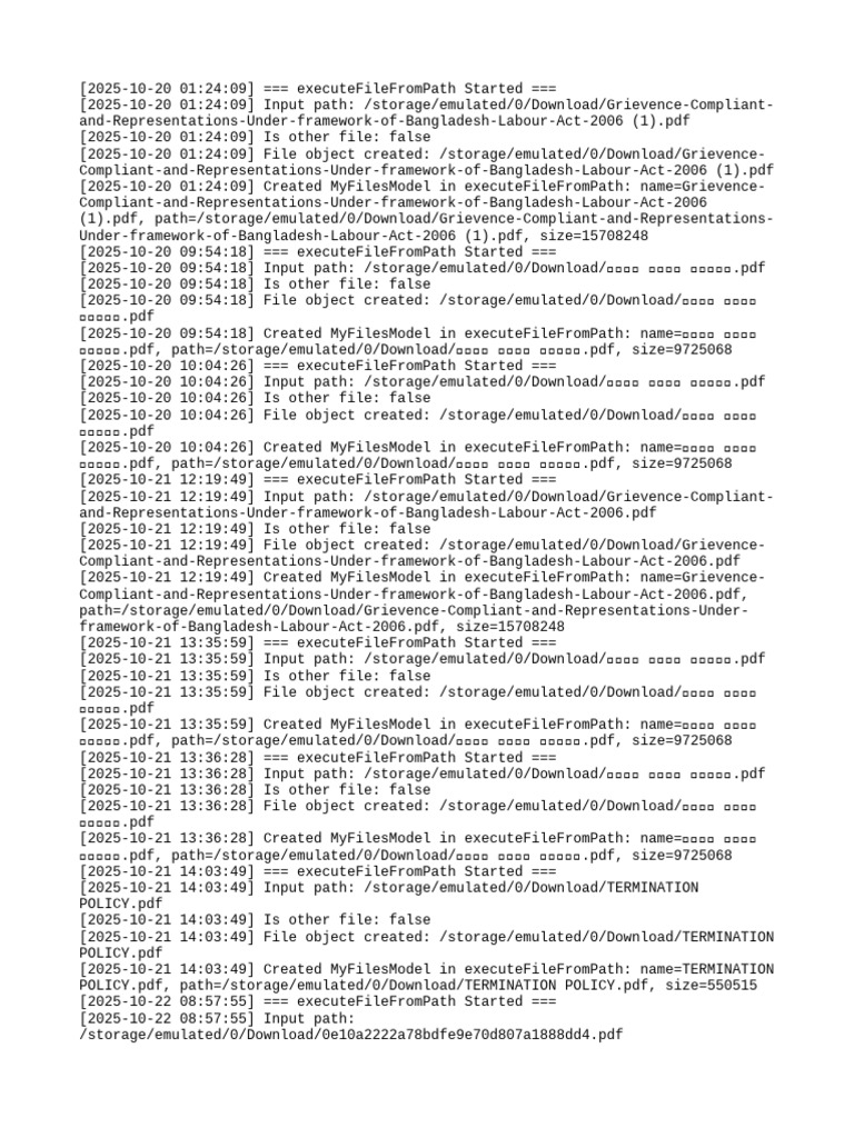 Log | PDF | Computer Data | Software Engineering