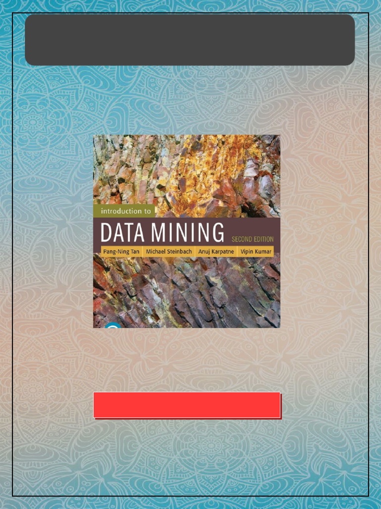 Solution Manual for Introduction to Data Mining 2nd by Tan digital version 2025 | PDF | Swot ...