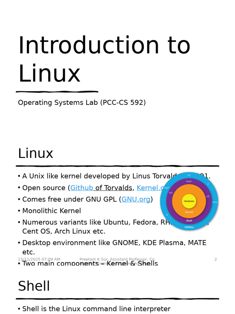 Introduction To Linux | PDF | Linux | Free Software