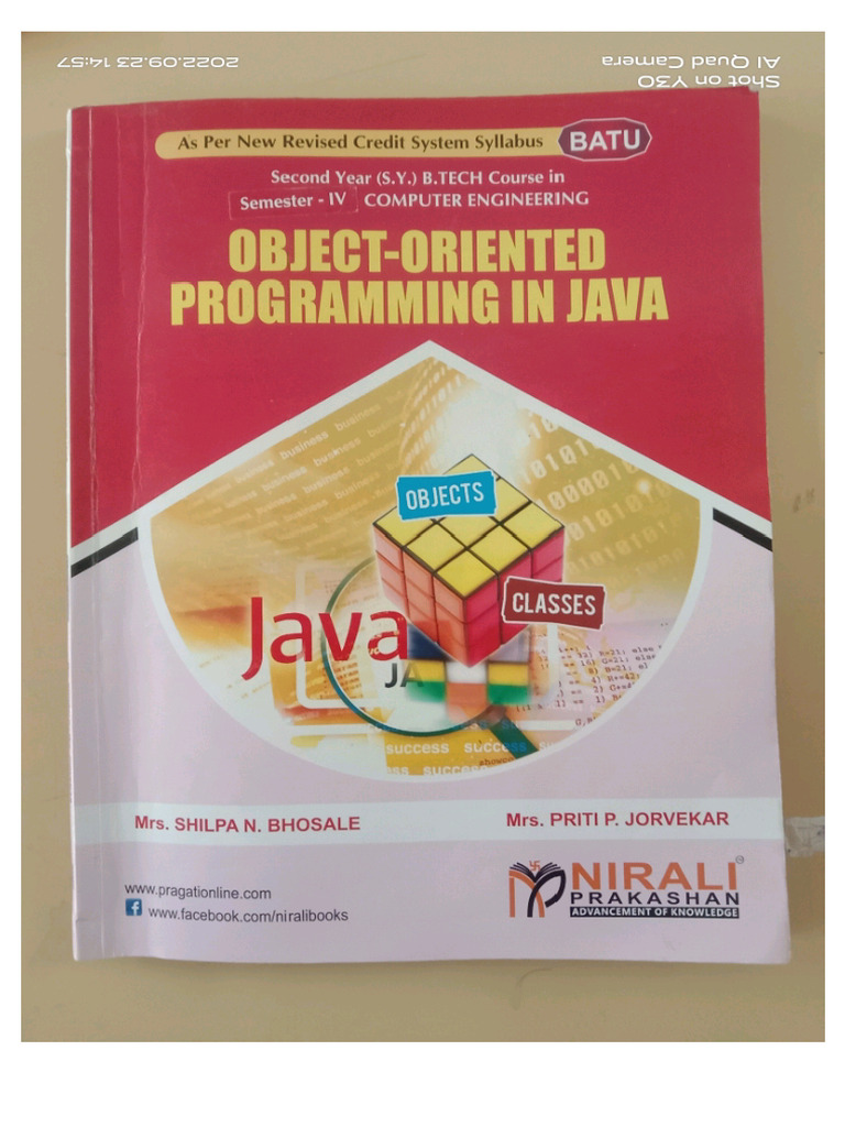 Object. Orieant Programing. In. Java | PDF