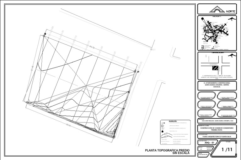 Plano Topografico San Jose-Model | PDF