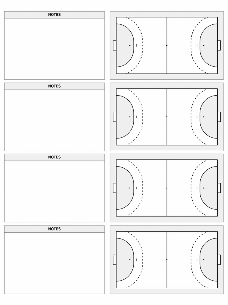 Handball Coach Plan Exercise Multiple | PDF