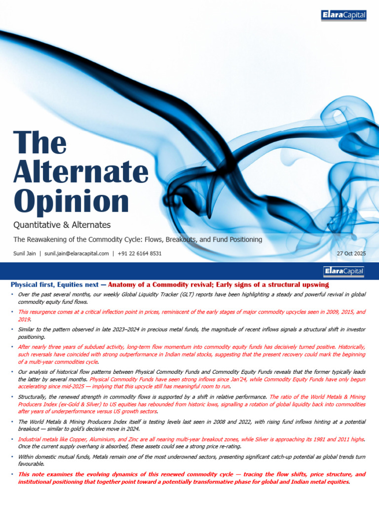 The Reawakening of The Commodity Cycle | PDF | Stocks | Commodity