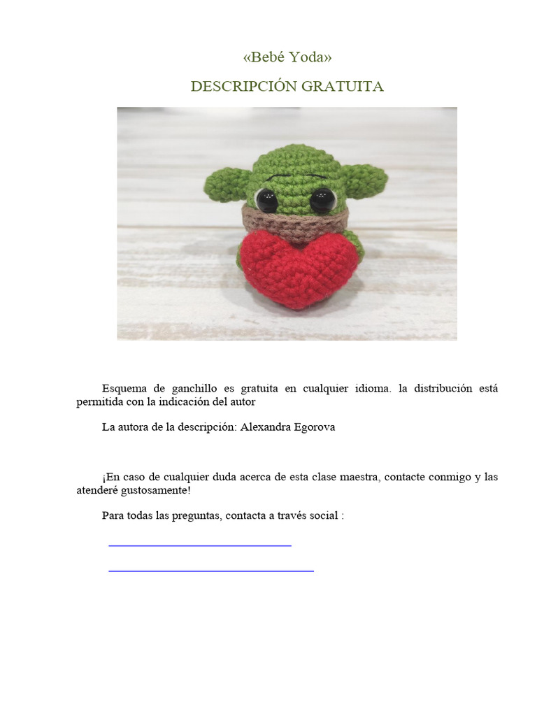 Baby Yoda in Spanish | PDF