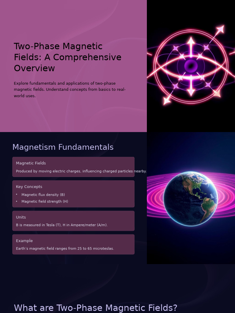 Two Phase Magnetic Fields A Comprehensive Overview | PDF | Magnetic ...