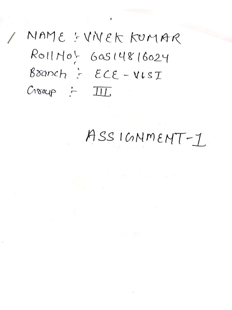 Micro Assignment 1 - Compressed | PDF