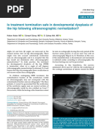 Graf Classification of Hip Dysplasia | PDF
