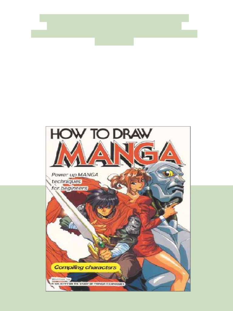 (Ebook) How to Draw Manga Volume 1 : Compiling Characters by Society ...
