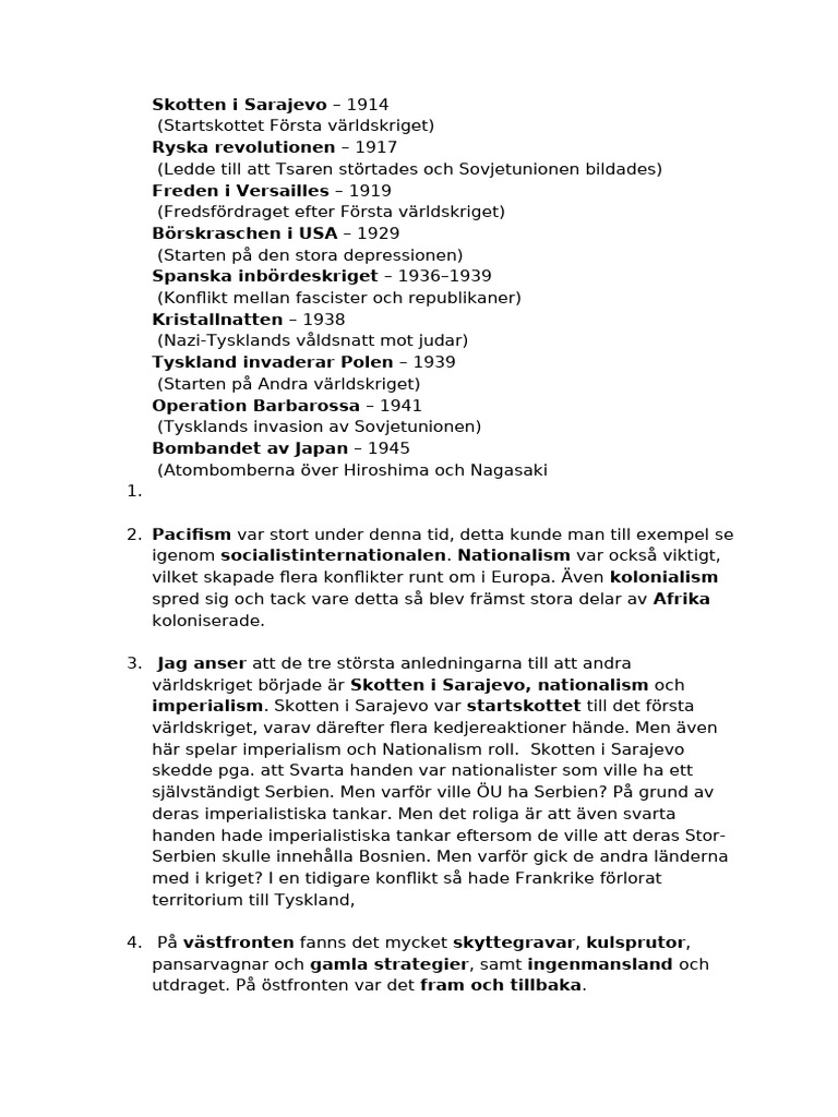 Swedish History | PDF