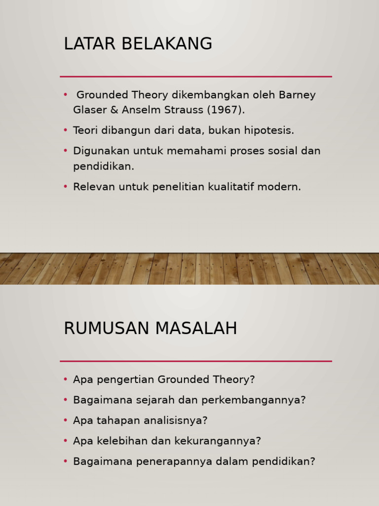 Grounded Theory | PDF