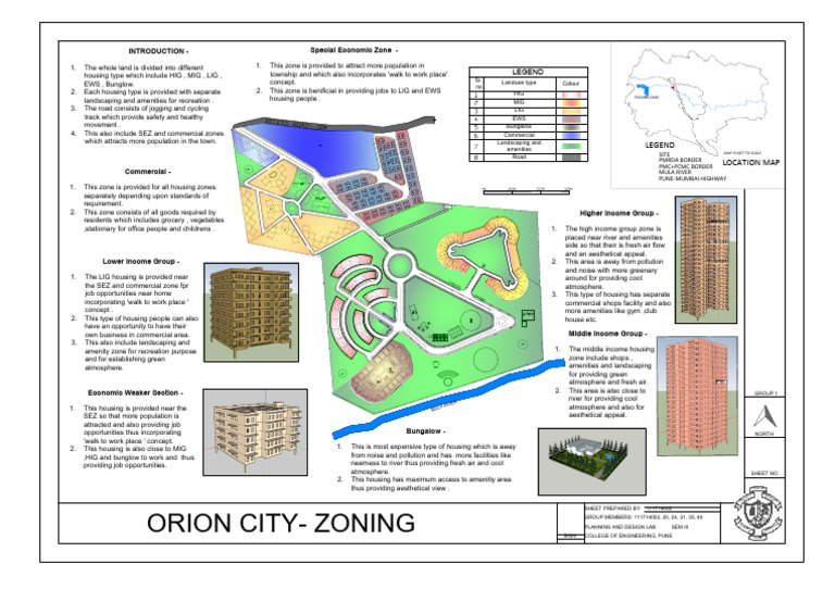 Pune Housing Zoning Plan Overview | PDF | Natural Environment