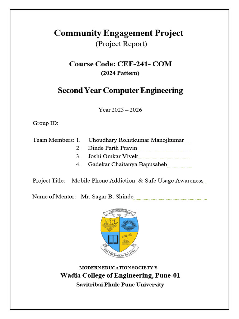 CEP Project Report Updated | PDF | Communication | Literacy