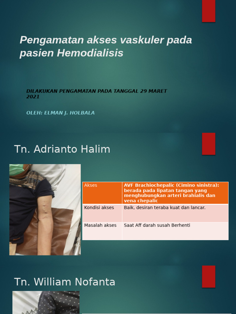 Presentasi Vaskuler Elman | PDF