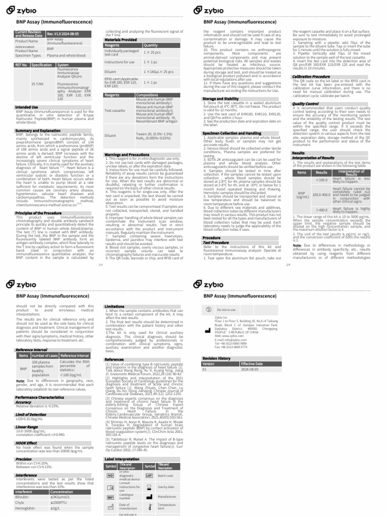 BNP Assay (Immunofluorescence)-Instructions for Use-non CE--2024.08.07 ...