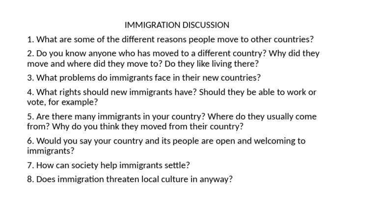 Understanding Immigration Challenges and Rights | PDF