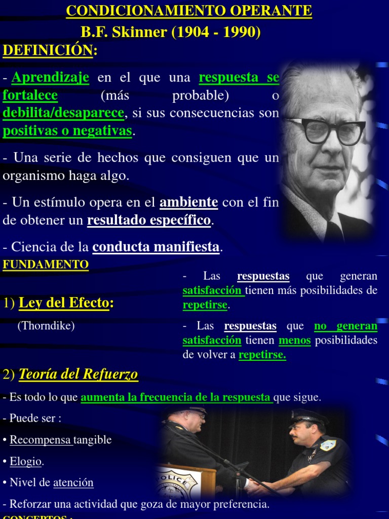 Skinner y el condicionamiento operante: teoría explicada ★ Teoría Online