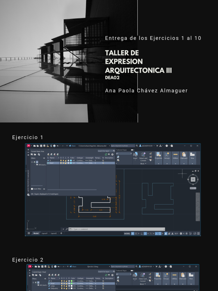 Taller de Expresión Arquitectónica III | PDF